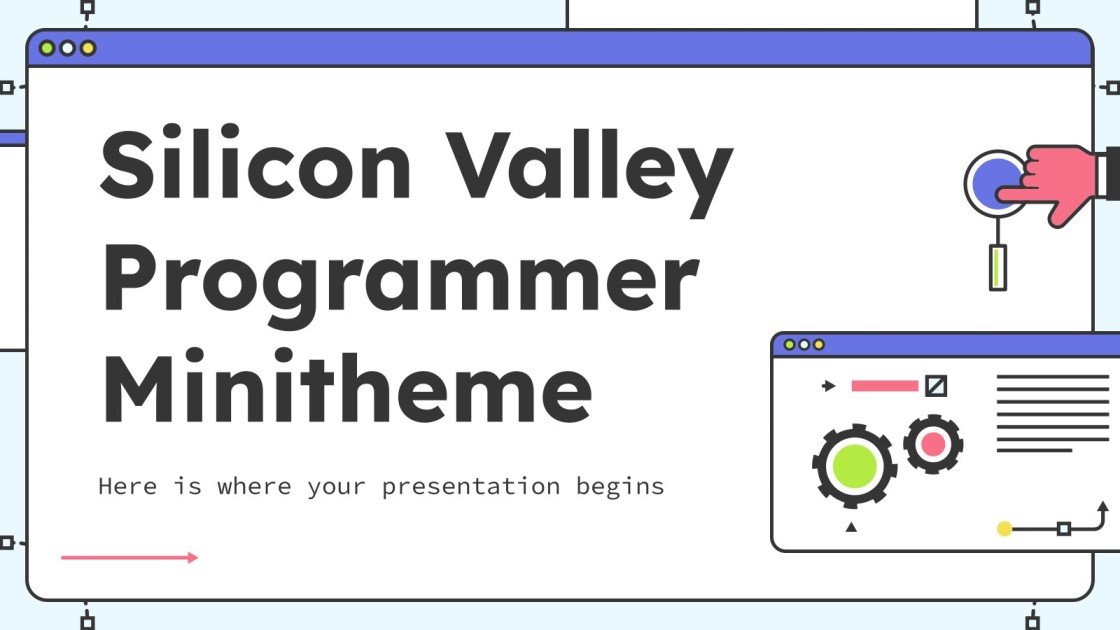 Silicon Valley Programmer Minitheme | Google Slides & PPT