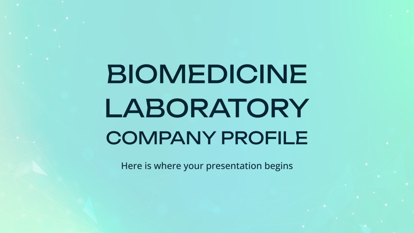 Biomedicine Laboratory Company Profile