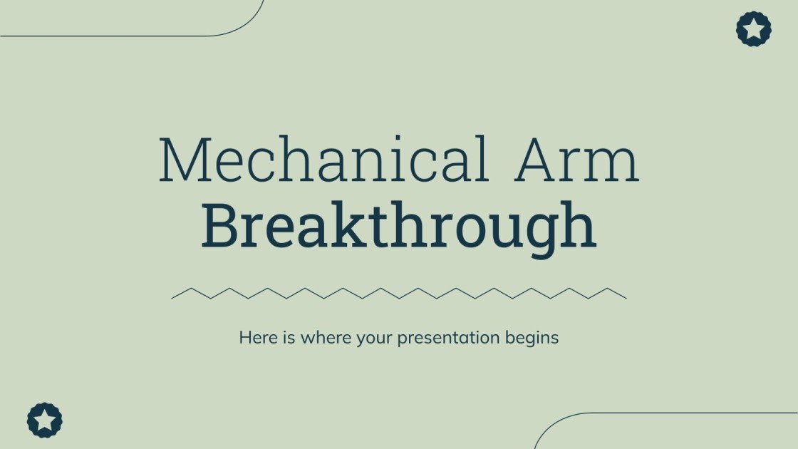 Mechanical Arm Breakthrough | Google Slides & PowerPoint