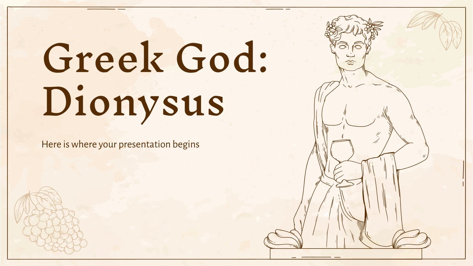 Free Google Slides themes and PPT templates on Greek mythology
