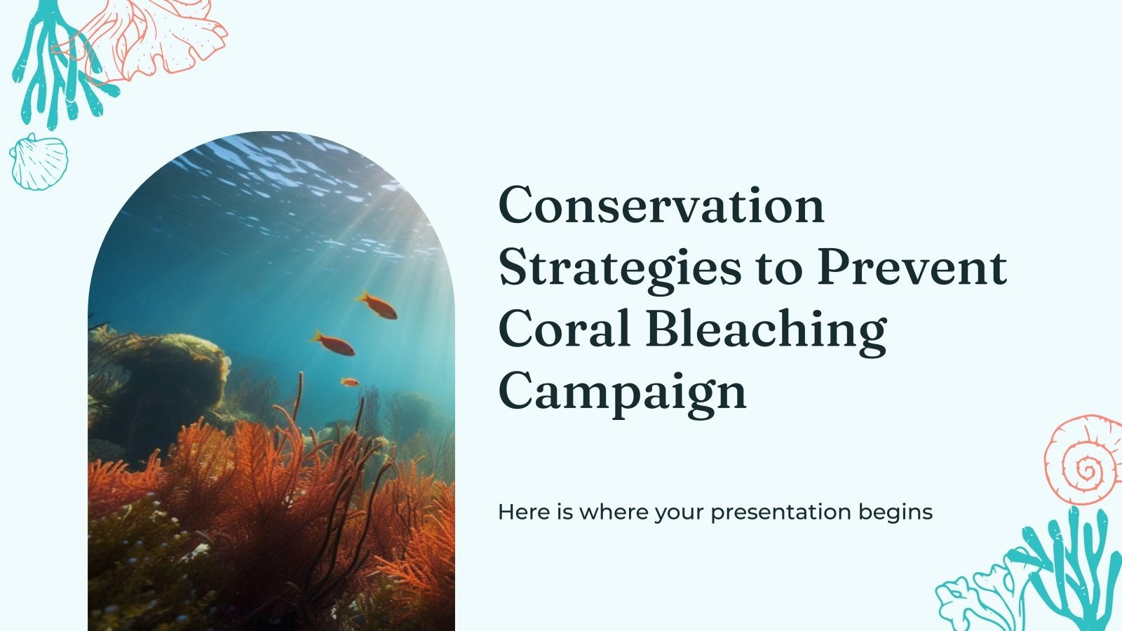 Free templates about Coral for Google Slides & PowerPoint