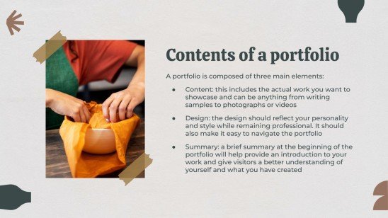 Craftsmanship Portfolio | Google Slides & PowerPoint
