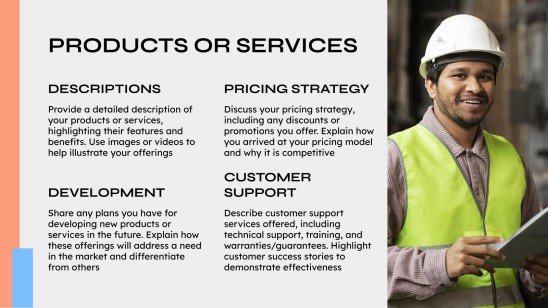 Boosting the Secondary Sector Business Plan | Google Slides