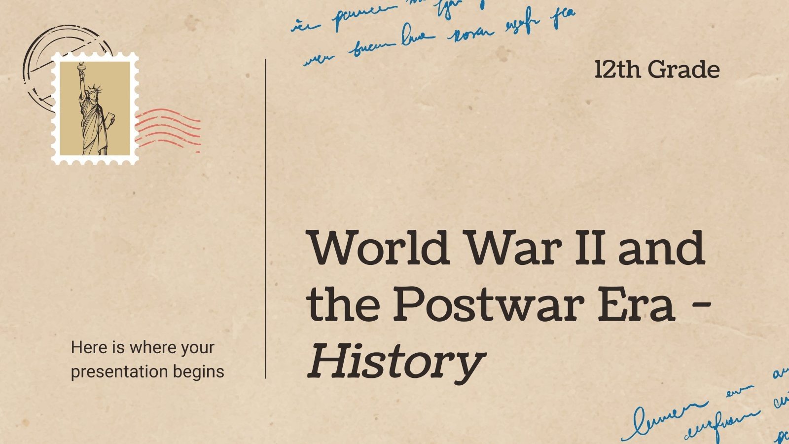 World War II and the Postwar Era - History - 12th Grade