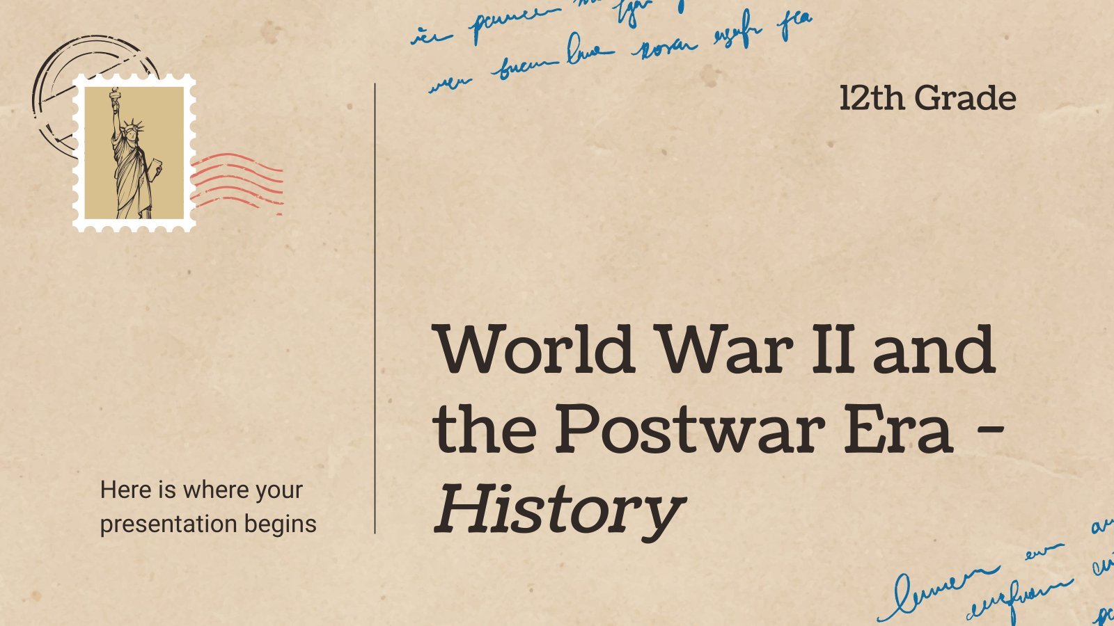A Segunda Guerra Mundial E A P s guerra Google Slides