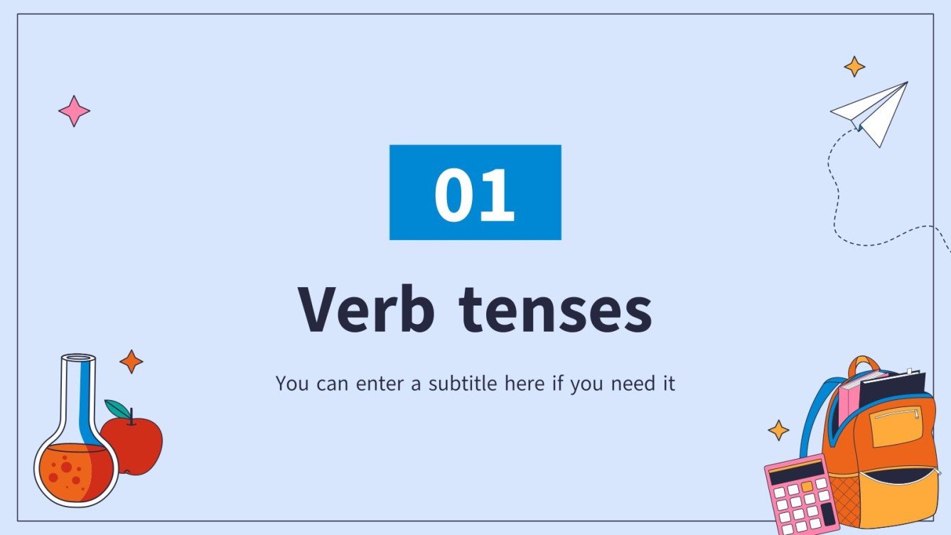 Advanced Verb Tenses and Moods - Spanish - 8th Grade