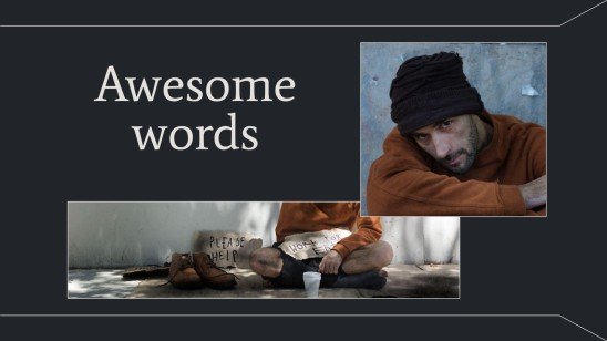 Homeless People | Google Slides & PowerPoint template