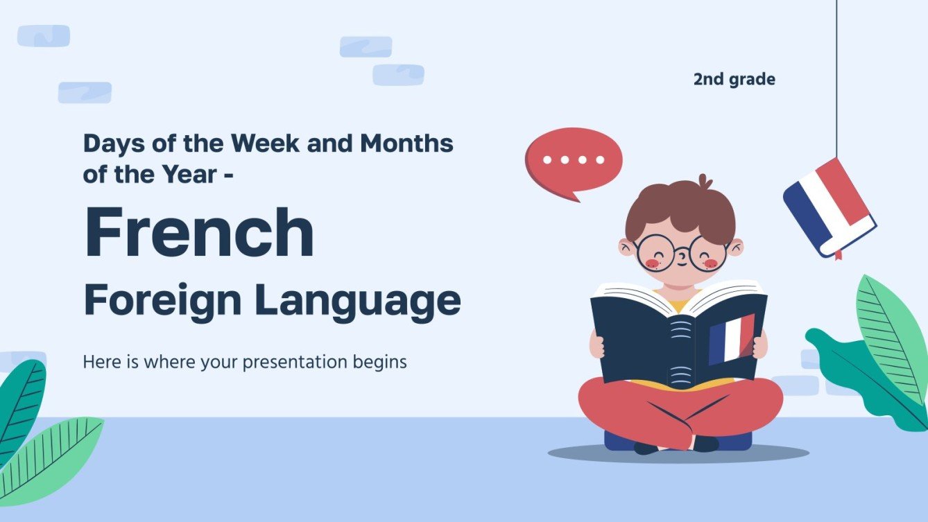 Days of the Week and Months of the Year - FLE- 2nd Grade