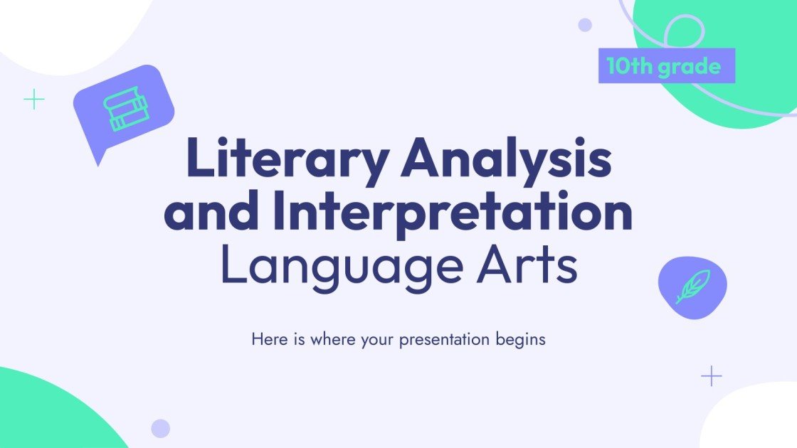 Literary Analysis and Interpretation | Google Slides & PPT