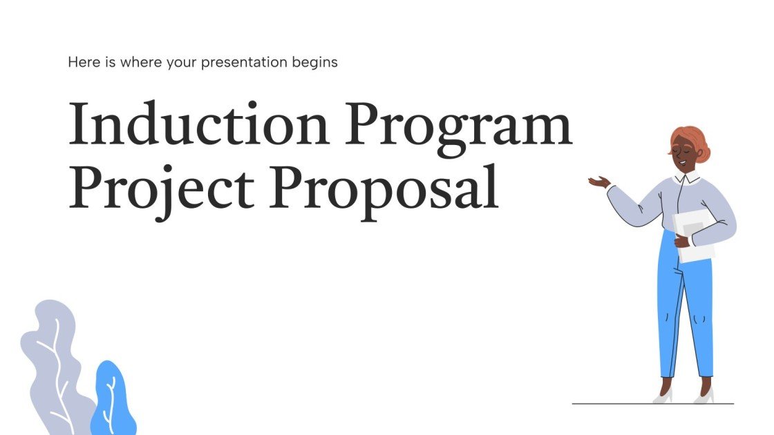 Induction Program Project Proposal | Google Slides & PPT