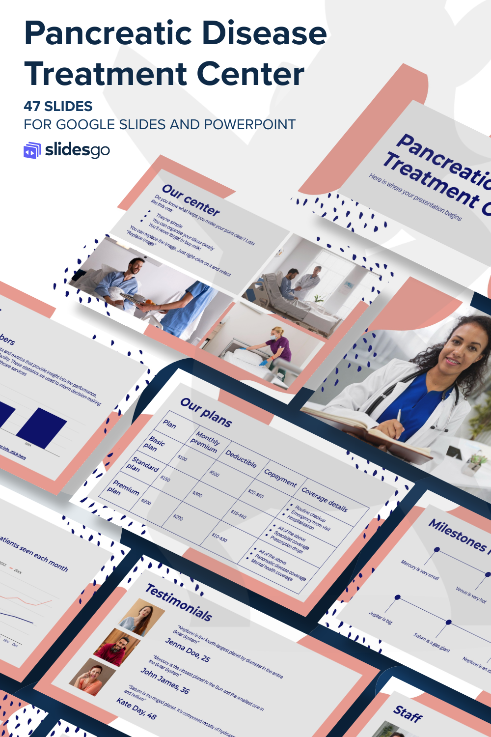 Pancreatic Disease Treatment Center | Google Slides & PPT