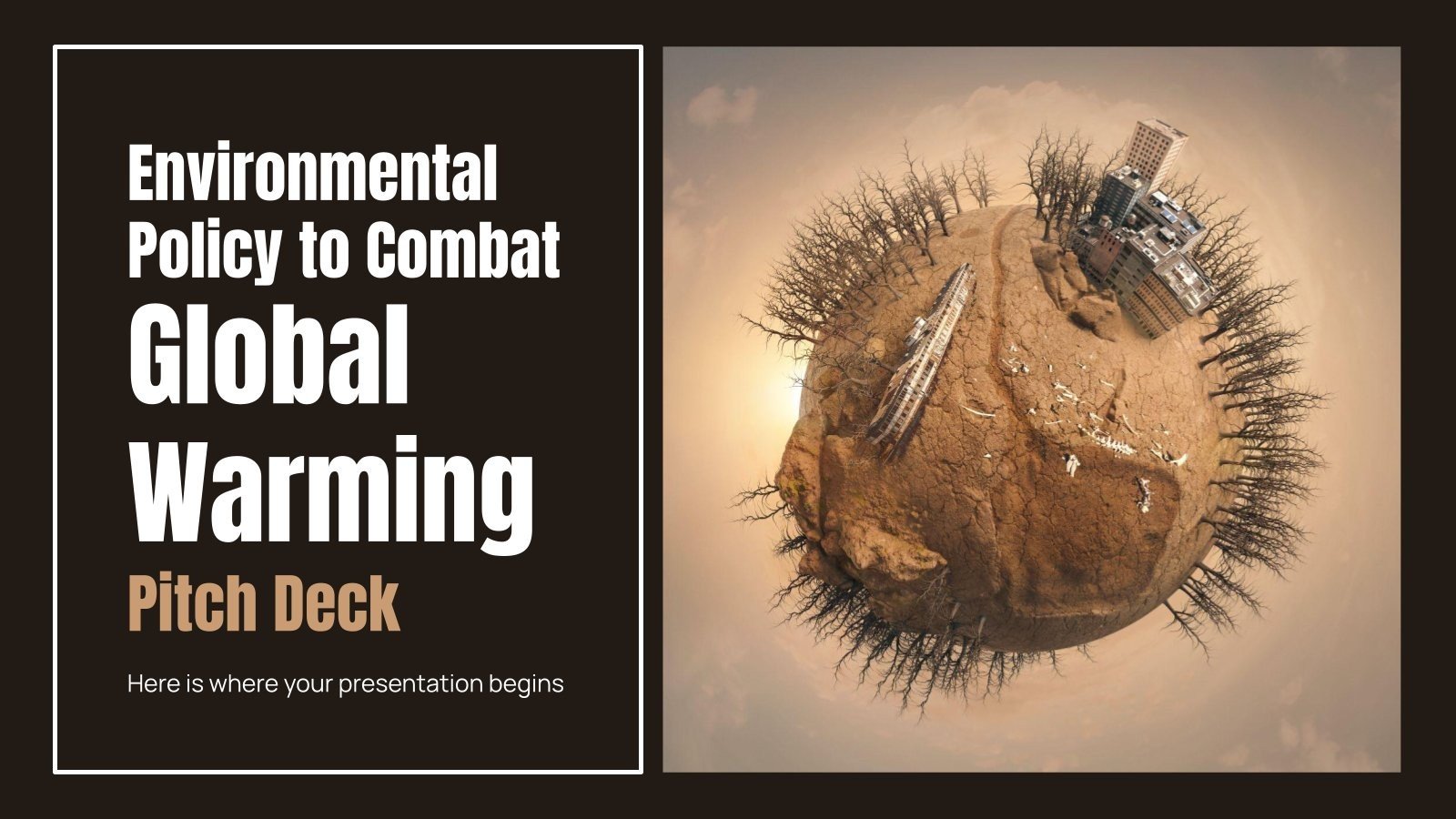 Kostenlose Google Slides und PPT-Vorlagen zum Klimawandel