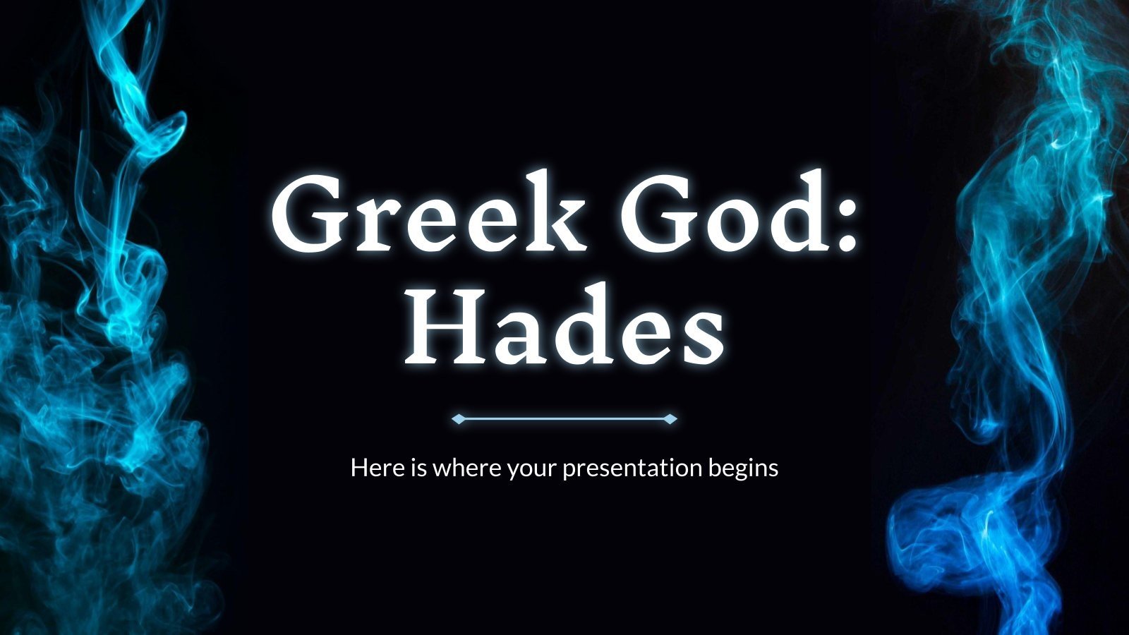 Greek God: Hades | Google Slides & PPT