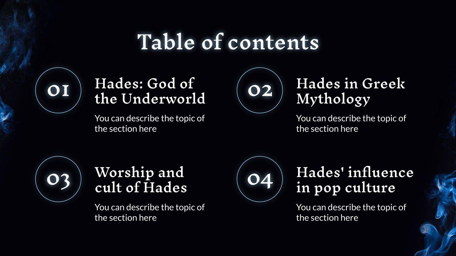 Greek God: Hades | Google Slides & PPT