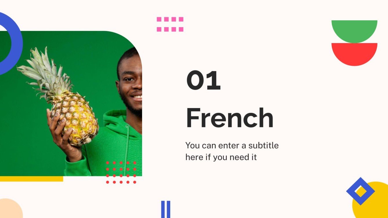 Colors and Descriptions of Objects - French - 4th Grade