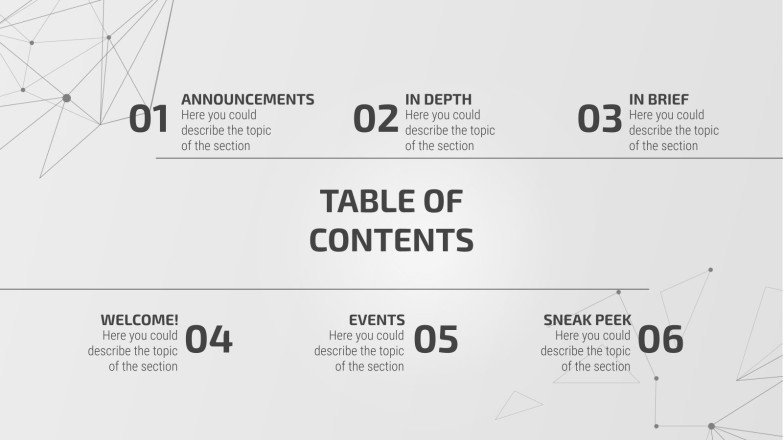 Tech Newsletter Google Slides Theme and PowerPoint Template