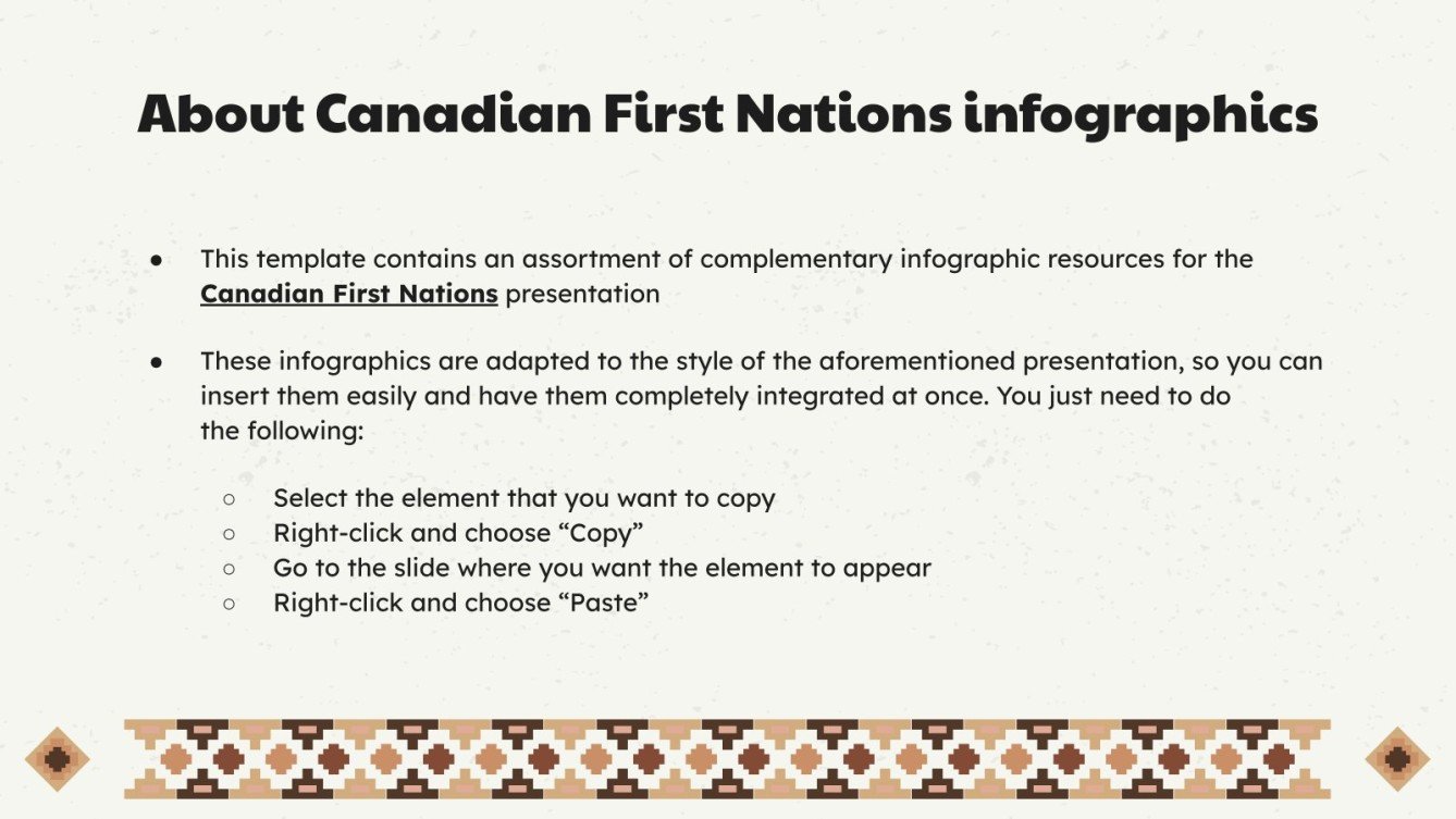Canadian First Nations Infographics | Google Slides & PPT