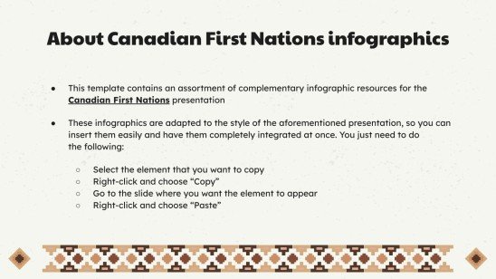 Canadian First Nations Infographics | Google Slides & PPT