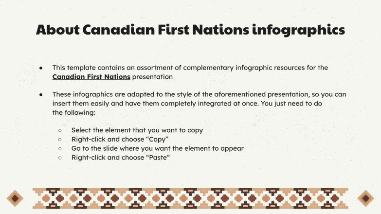 Canadian First Nations Infographics | Google Slides & PPT