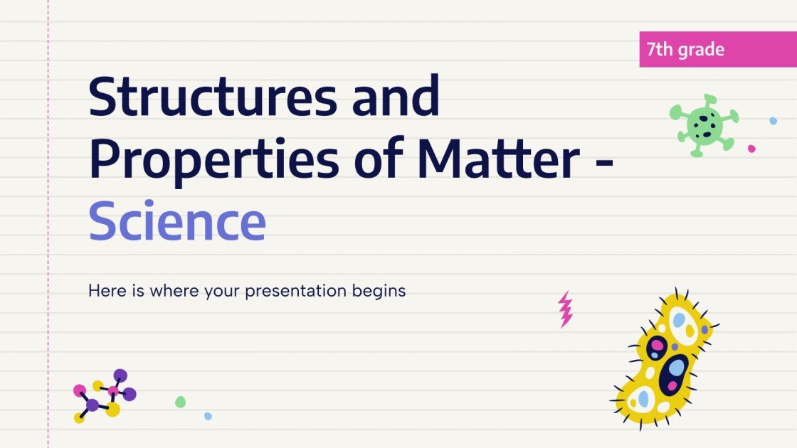 Structures and Properties of Matter | Google Slides & PPT