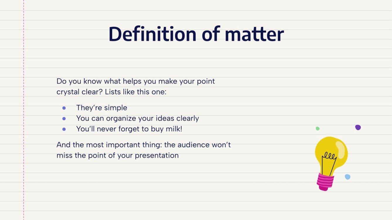 Structures and Properties of Matter | Google Slides & PPT