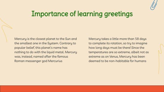 Basic Greetings and Introductions in Spanish | Google Slides