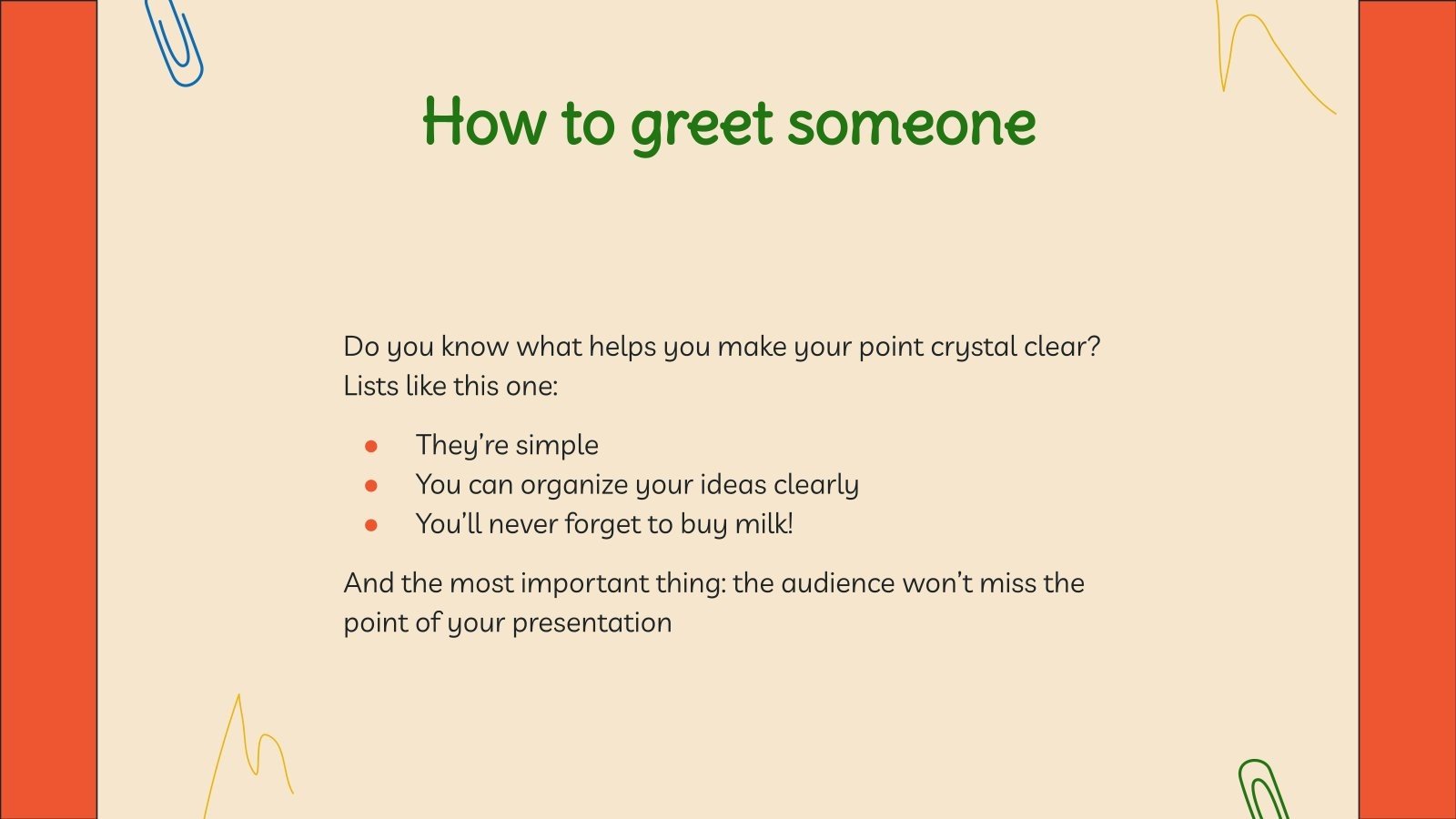 Basic Greetings and Introductions in Spanish | Google Slides