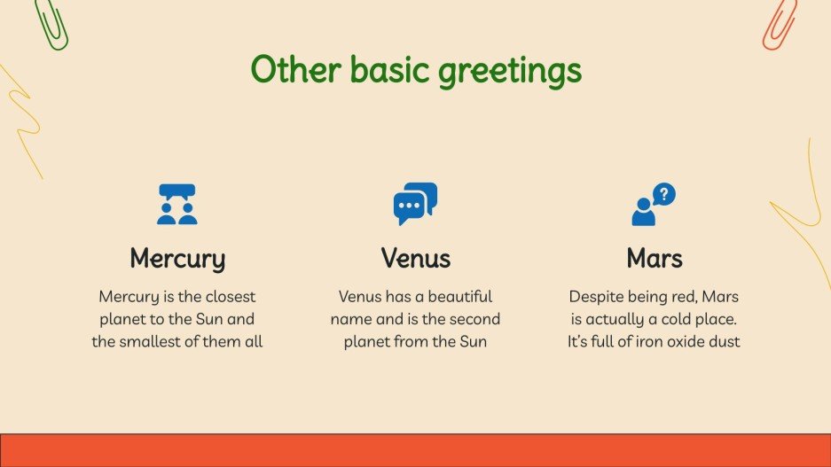 Basic Greetings and Introductions in Spanish | Google Slides