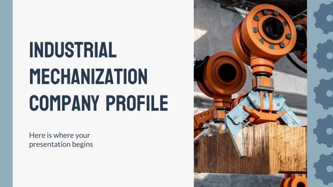 Industrial Mechanization Company Profile | Google Slides