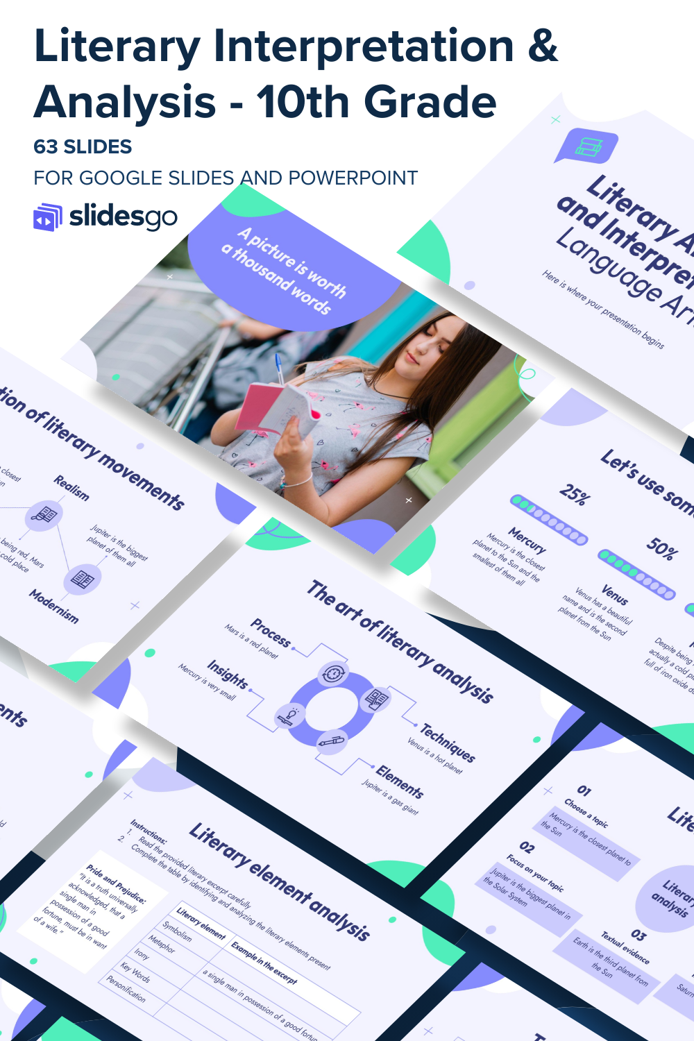 Literary Analysis and Interpretation | Google Slides & PPT