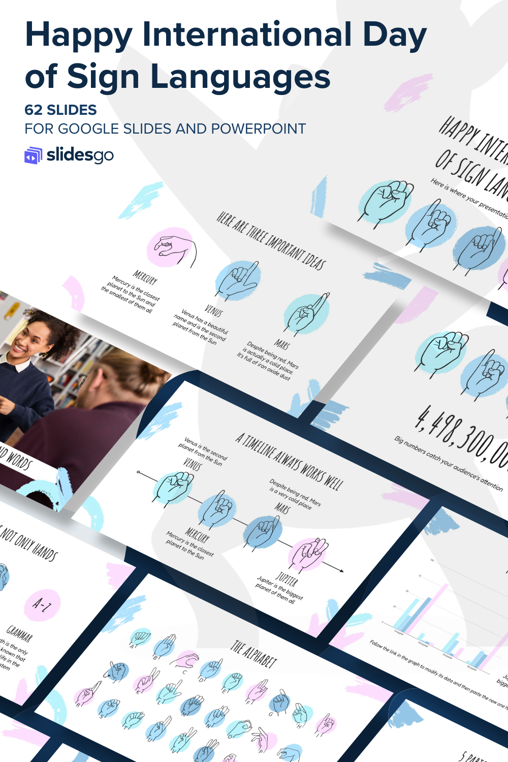 Happy International Day of Sign Languages | Google Slides