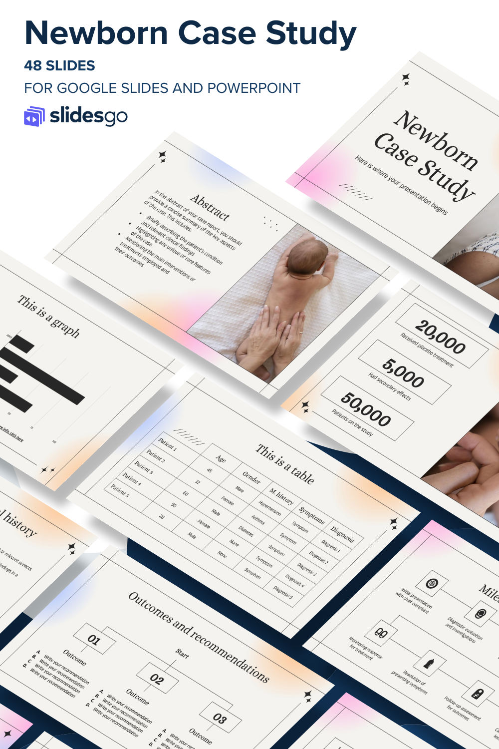 Newborn Case Study | Google Slides & PowerPoint