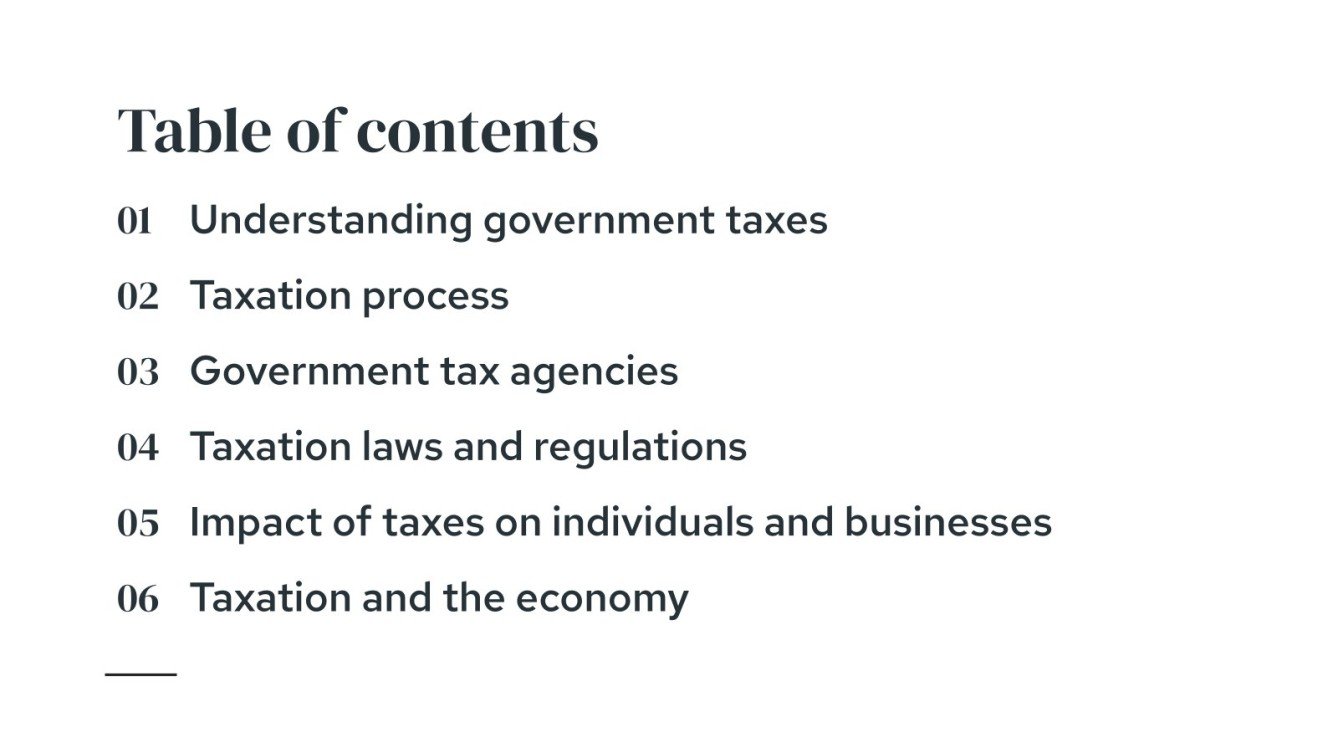 Government Taxes Minitheme | Google Slides & PowerPoint