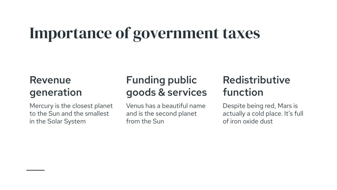 Government Taxes Minitheme | Google Slides & PowerPoint