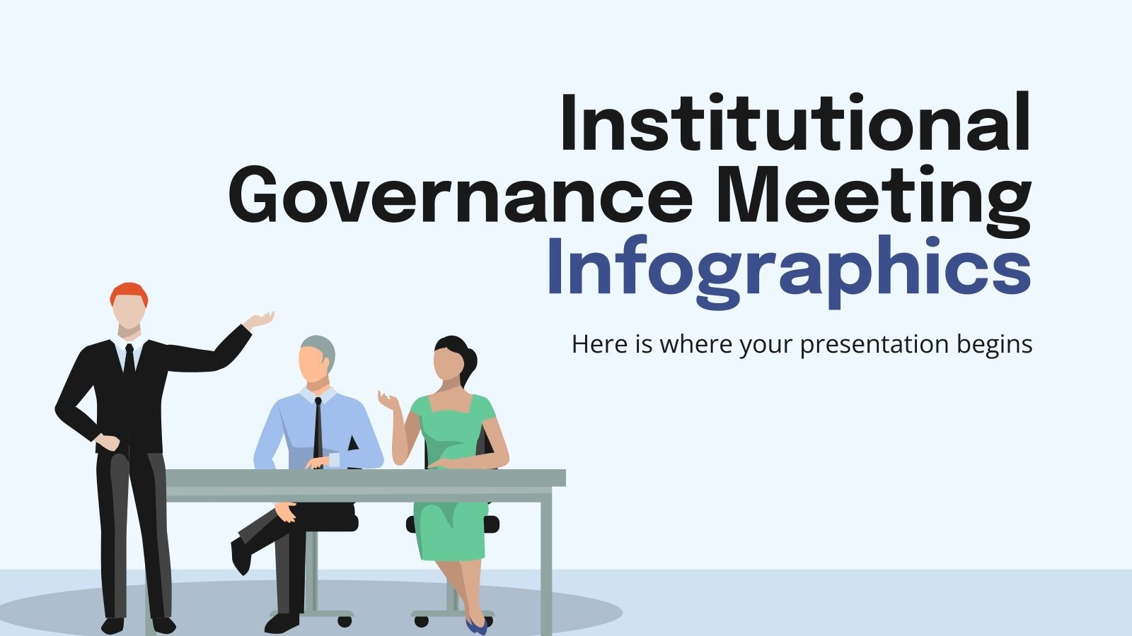 Institutional Governance Meeting Infographics