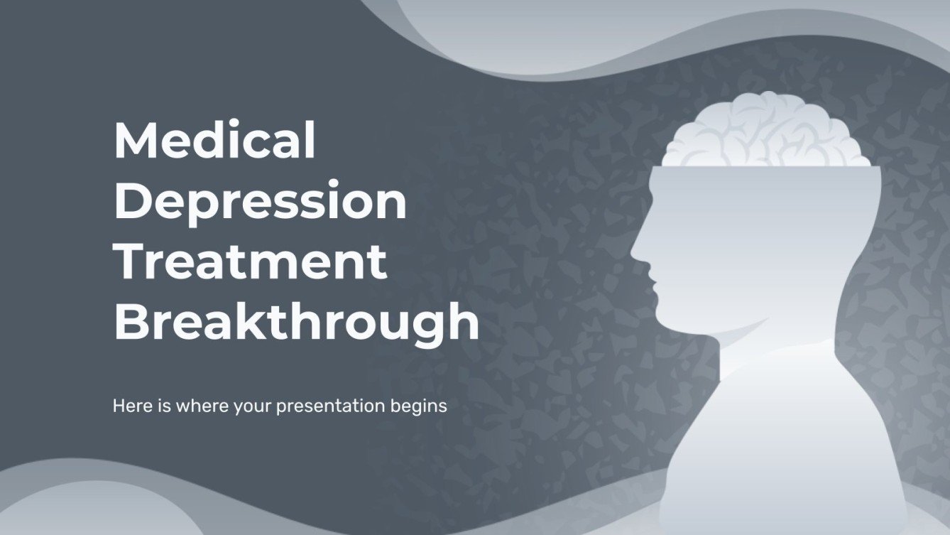 Modèles gratuits de Google Slides et PPT de la dépression