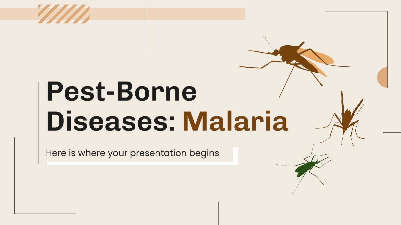 Pest-Borne Diseases: Malaria | Google Slides & PowerPoint