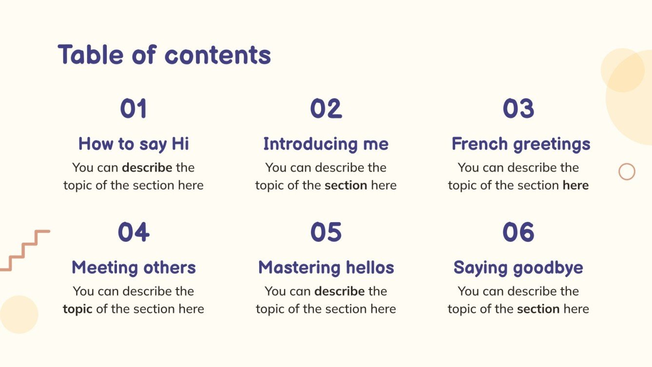 Basic Greetings and Introductions - French - 5th Grade