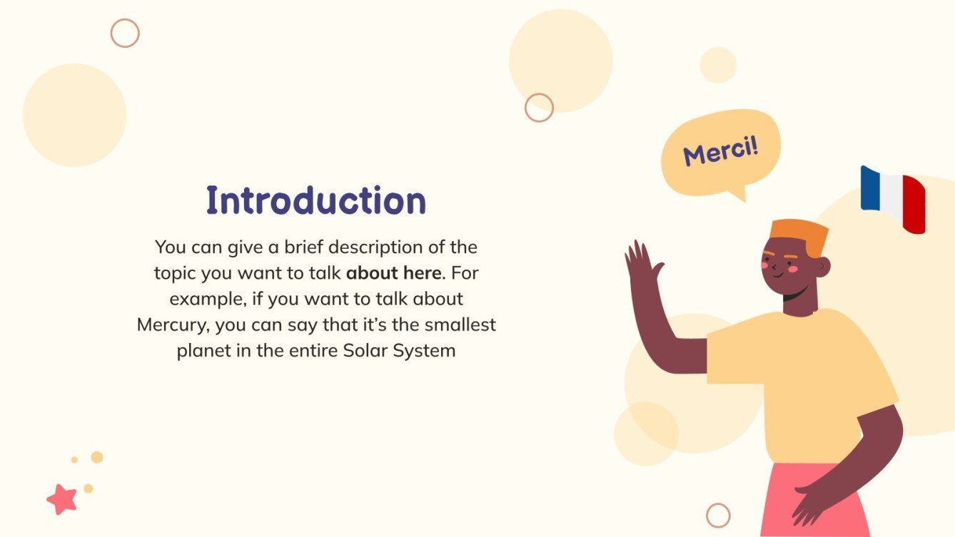 Basic Greetings and Introductions - French - 5th Grade