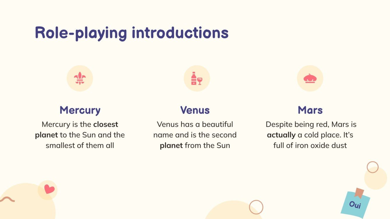 Basic Greetings and Introductions - French - 5th Grade