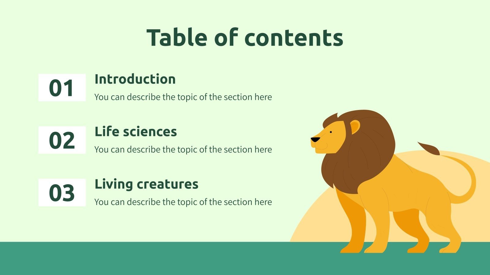 Life Sciences - Science - 3rd Grade | Google Slides & PPT