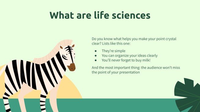 Life Sciences - Science - 3rd Grade | Google Slides & PPT