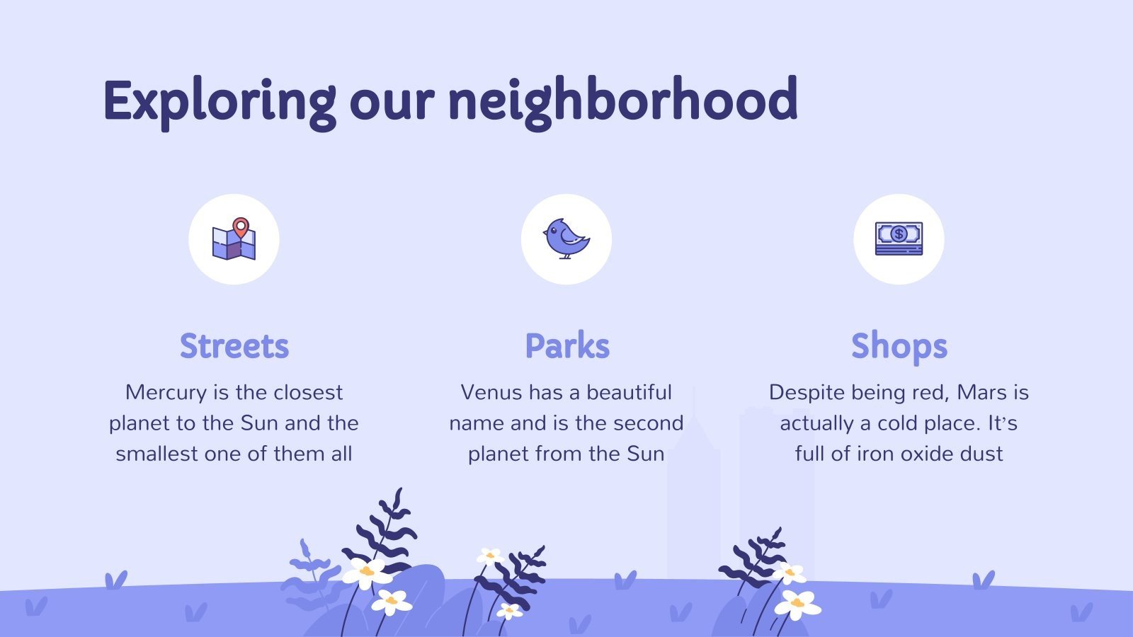 Community and Neighborhood - Social Studies - 1st grade