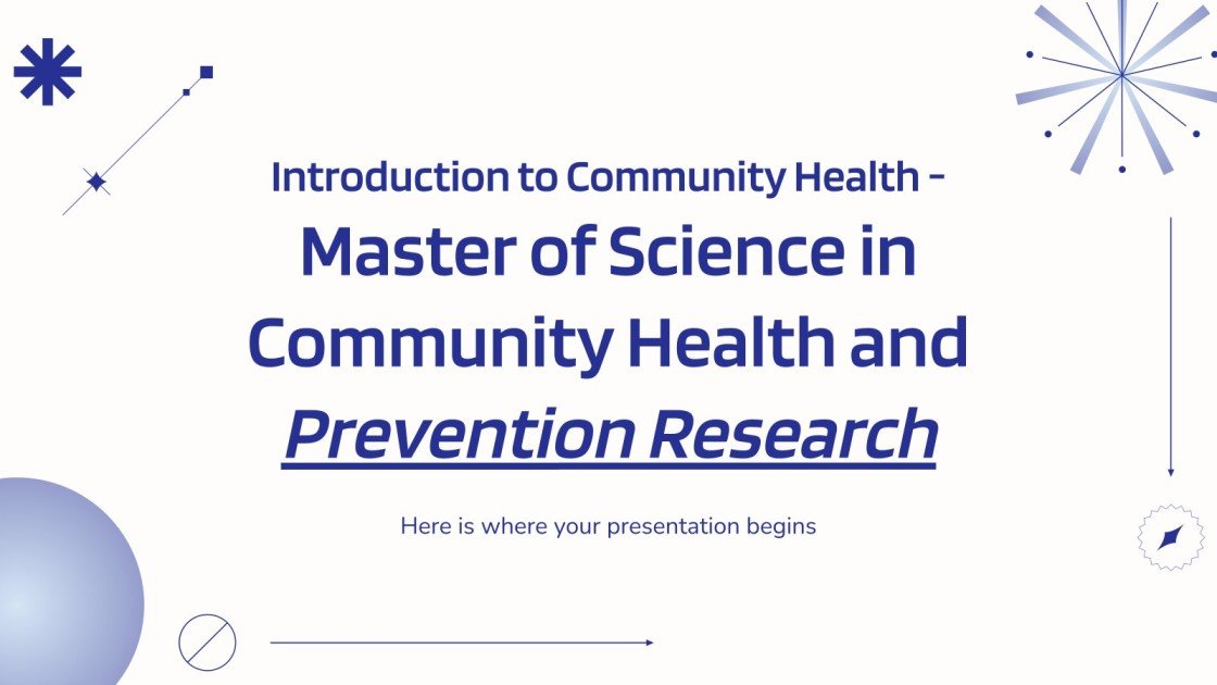Introduction to Community Health | Google Slides & PPT