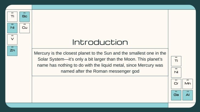 Atomic Structure and Periodic Trends | Google Slides & PPT
