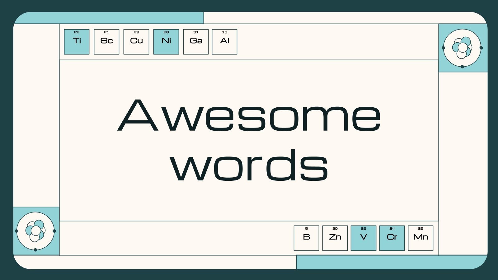 Atomic Structure and Periodic Trends | Google Slides & PPT