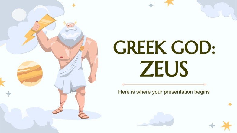Dioses griegos: Zeus | Tema de Google Slides y PowerPoint