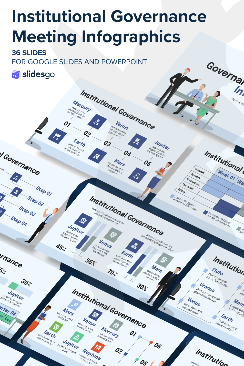 Institutional Governance Meeting Infographics