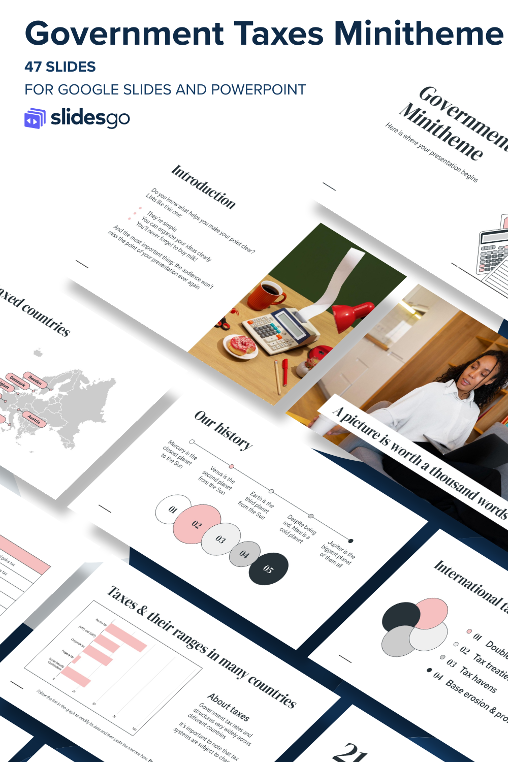 Government Taxes Minitheme | Google Slides & PowerPoint
