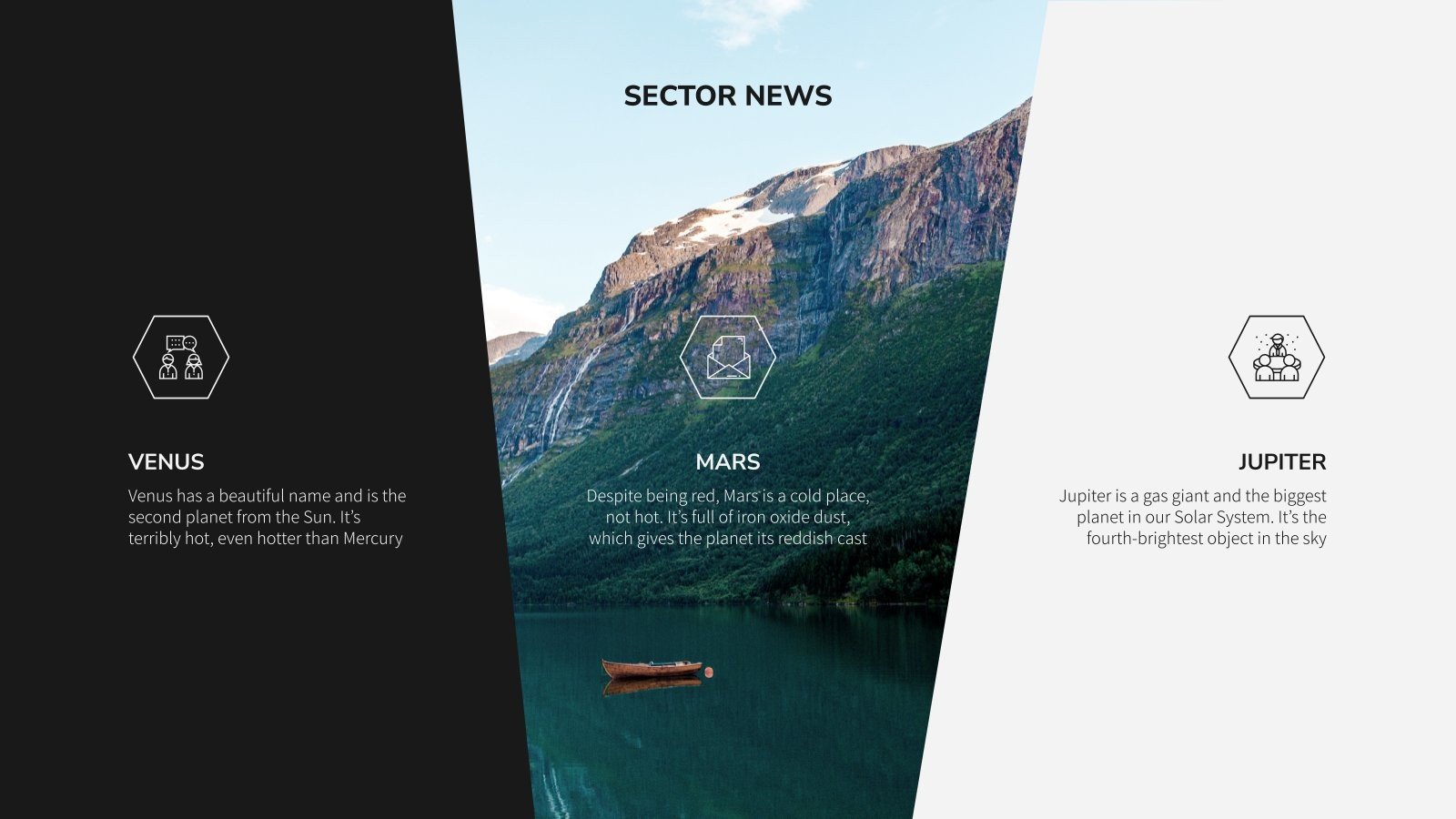 Networking Newsletter Google Slides and PowerPoint Template